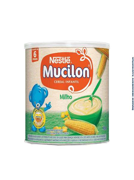 Cereal Infantil Mucilon Milho Nestlé 400g - CAUE DISTRIBUIDORA