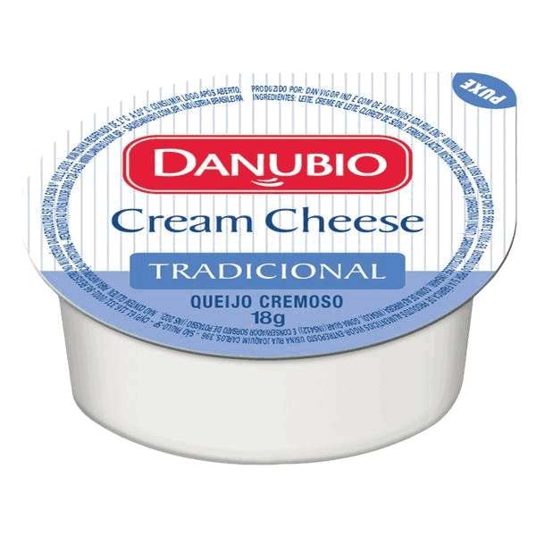 Cream Cheese Sachê Danubio - Caixa com 144 unidades - CAUE DISTRIBUIDORA