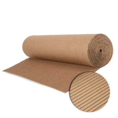 Papelão Ondulado 1,2M - Rolo Grande - CAUE DISTRIBUIDORA