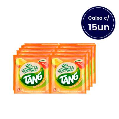 Refresco em Pó de Manga Tang 25g - Caixa com 15 Unidades - CAUE ...