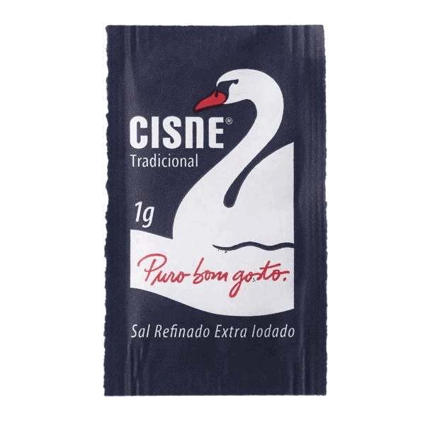 Sal Cisne Sachê - Caixa com 1000 unidades - CAUE DISTRIBUIDORA